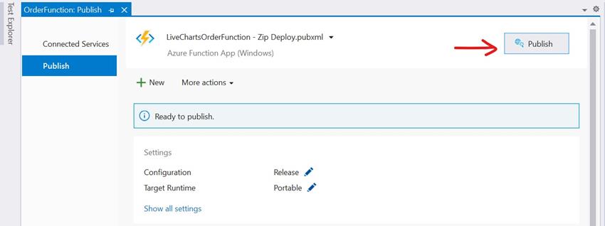 Live Charts Using Azure Cosmos Db Azure Functions Signalr And Wpf Part Three